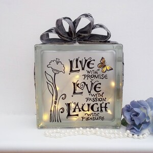 Inspirational Words Gift, Motivational Gift, Mindfulness Gift, Hand ...