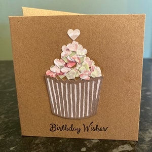 Handmade Greetings Cards. Made to Order. Can Be Customised. 4 X 4 Inch ...