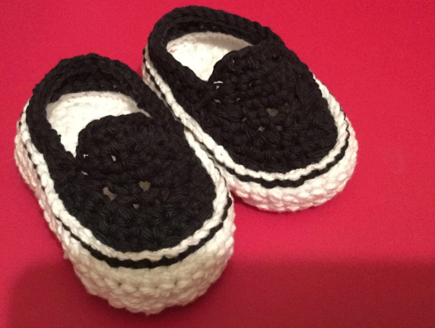 Crochet Vans Style Slippers - Etsy