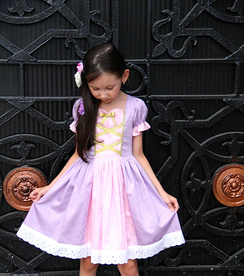 Rapunzel Dress Rapunzel Girls Costume Toddler Princess - Etsy
