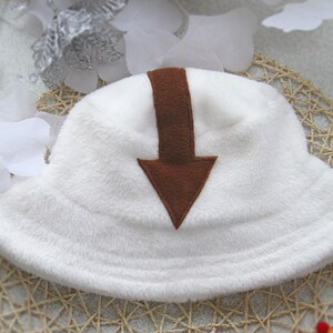 Fall Apparel Appa Bucket Hat Avatar Fluffy White Bucket Hat - Etsy
