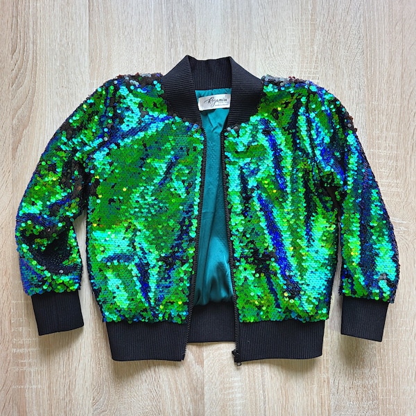 Sequin Jacket - Etsy