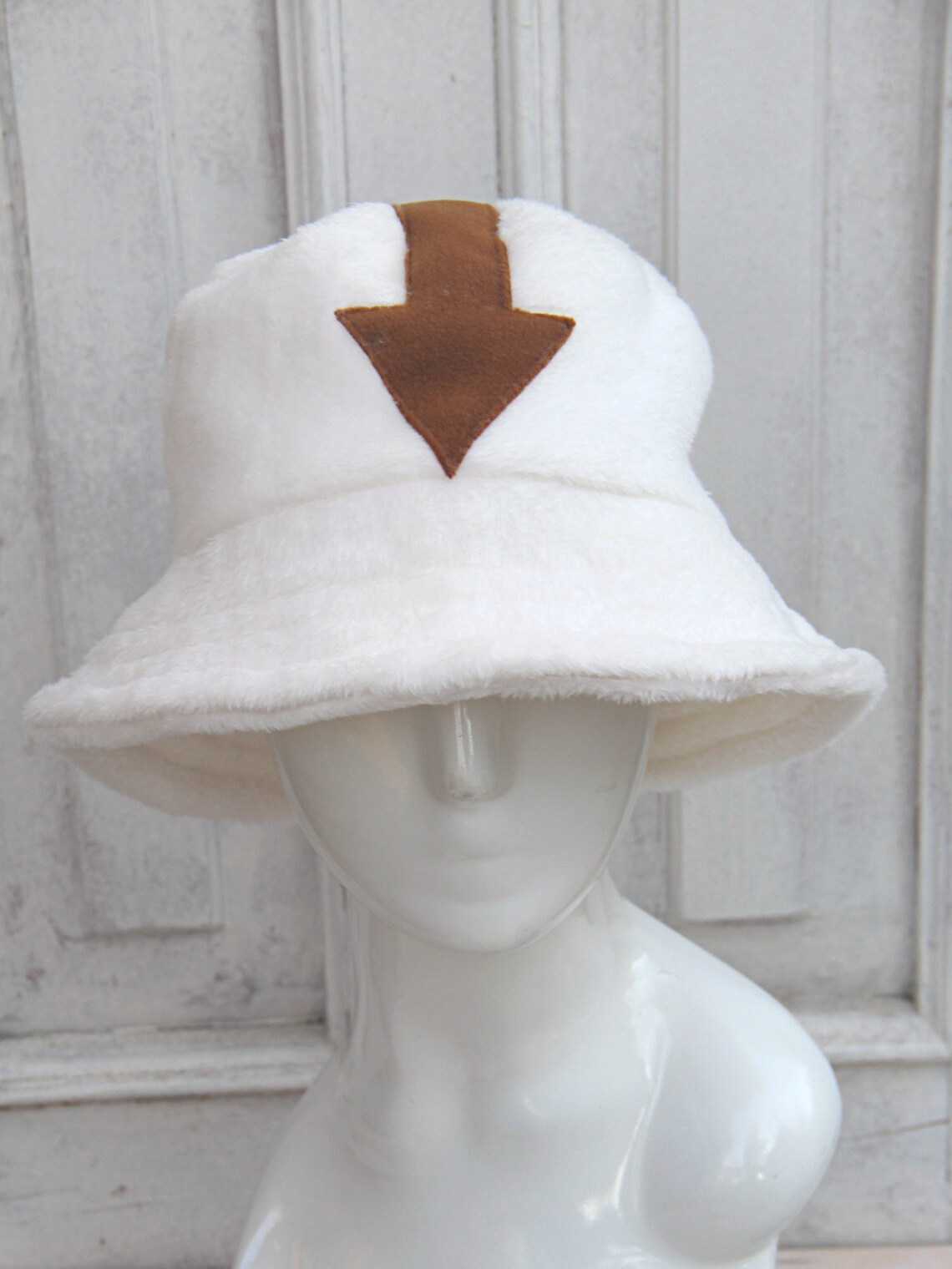 Fall Apparel Appa Bucket Hat Avatar Fluffy White Bucket Hat - Etsy