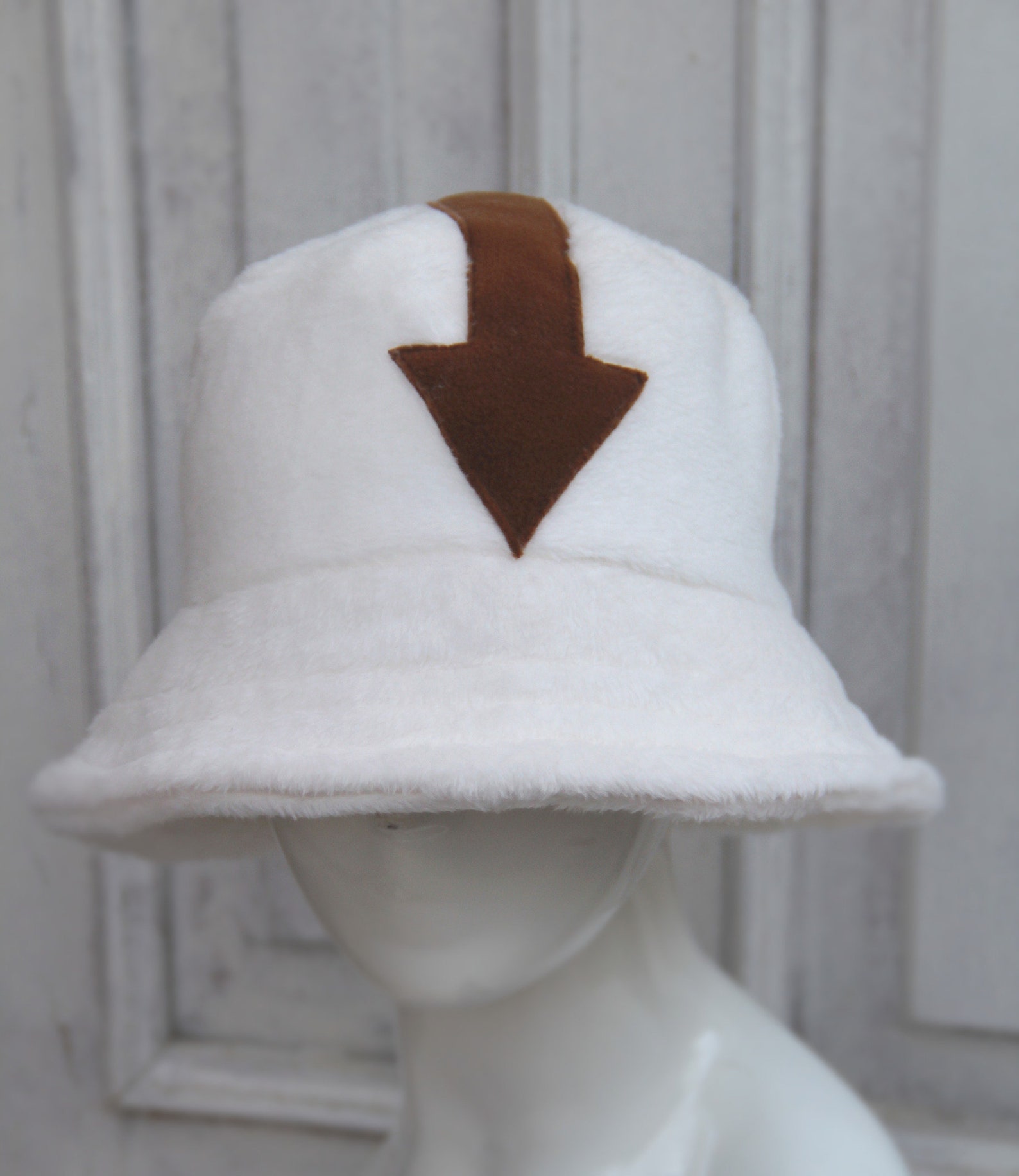 Fall Apparel Appa Bucket Hat Avatar Fluffy White Bucket Hat | Etsy