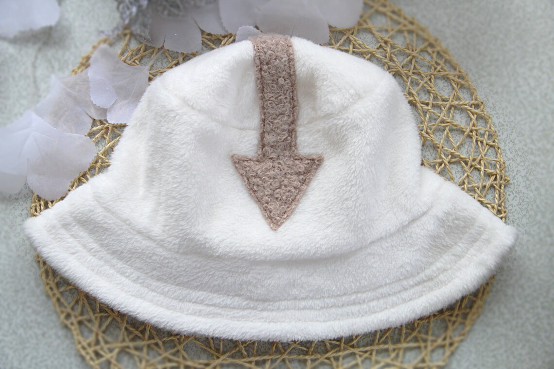 Fall Apparel Appa Bucket Hat Avatar Fluffy White Bucket Hat - Etsy