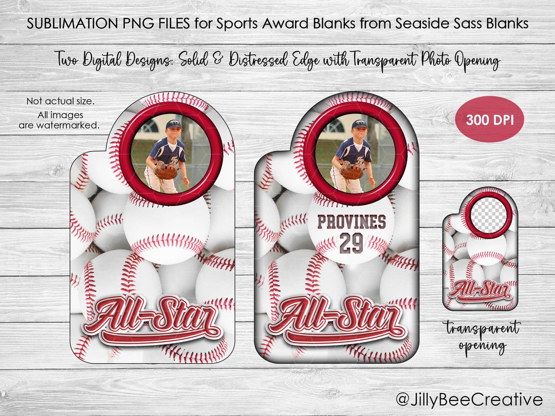 DIGITAL DESIGN | Sports Award Blank for Sublimation | Baseball ...