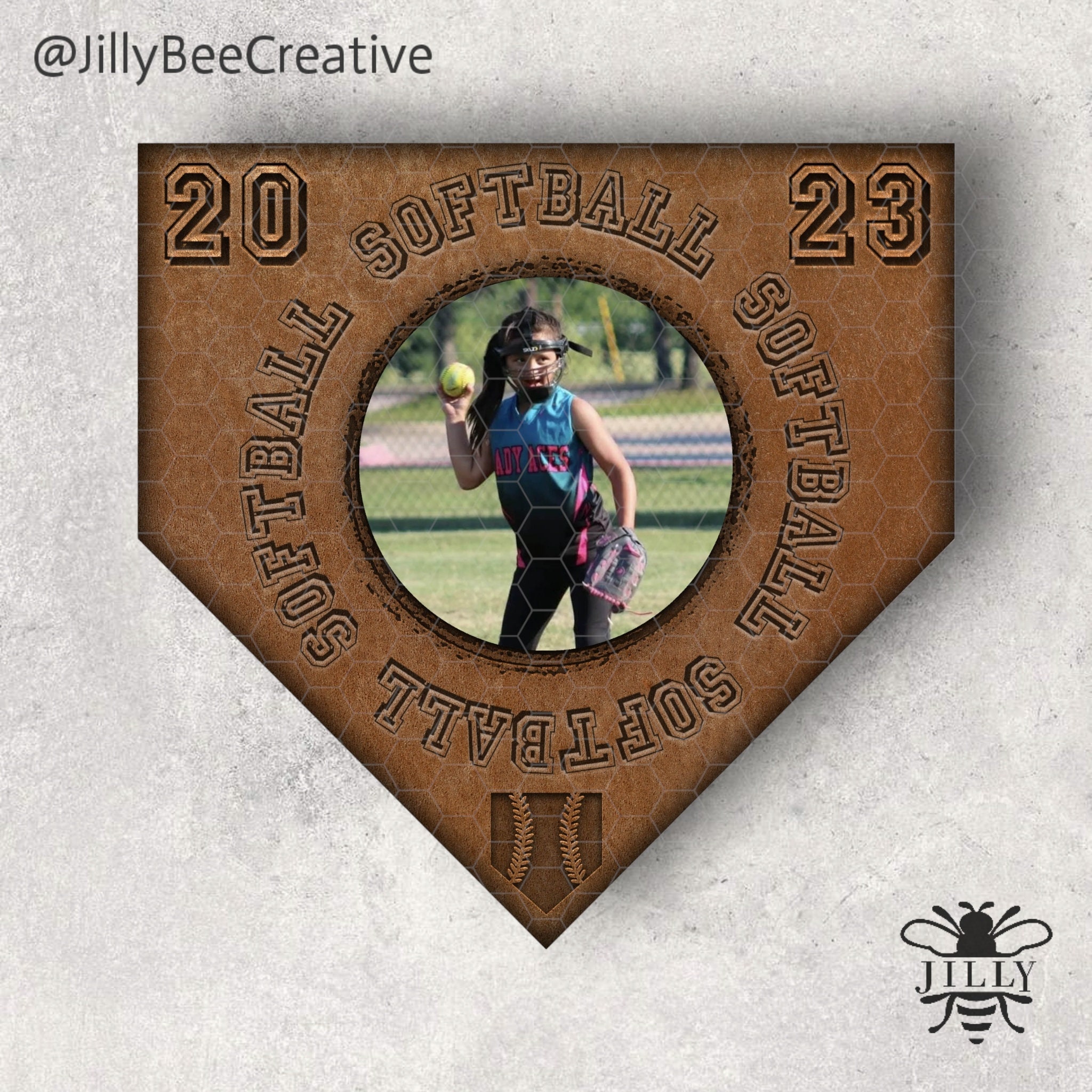 DIGITAL DESIGN Softball Home Plate Blank for Sublimation - Etsy