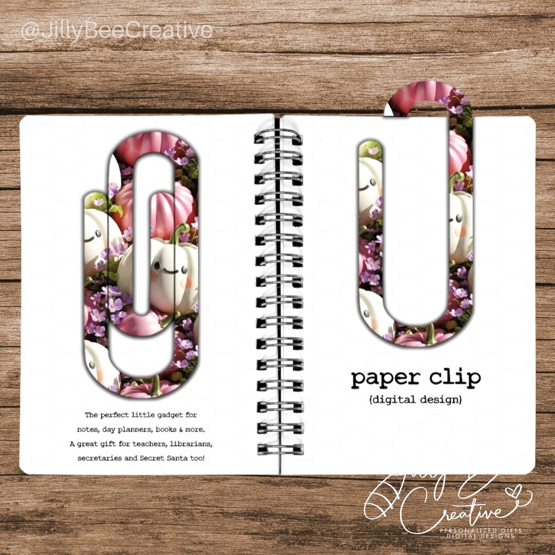 Paperclip Sublimation Design, Png File for Sublimation Blank, Halloween ...