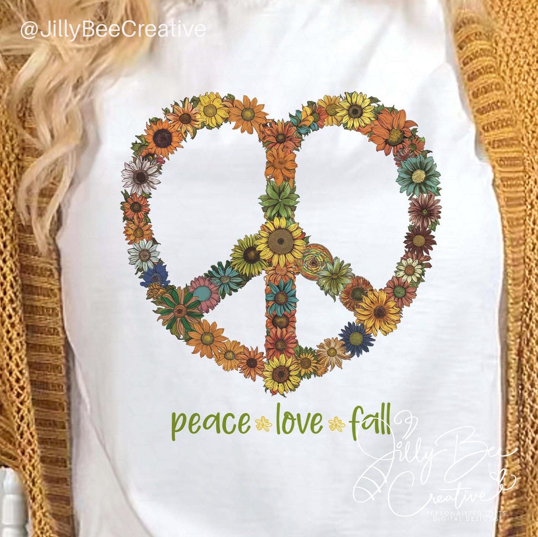 Png File for Sublimation, DTF, Peace Sign Sublimation Design, Peace ...