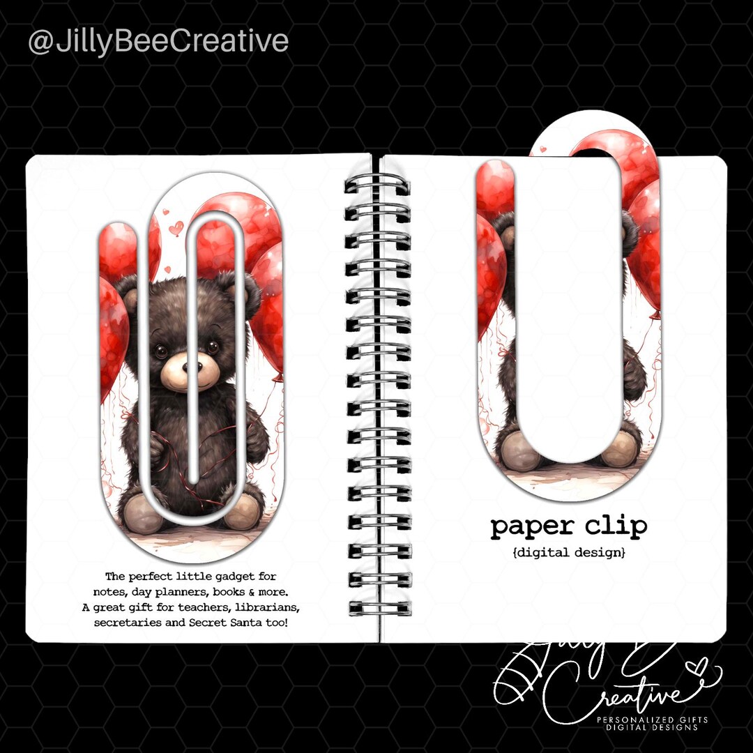 Paperclip Sublimation Design, Png File for Sublimation Blank, Cute ...