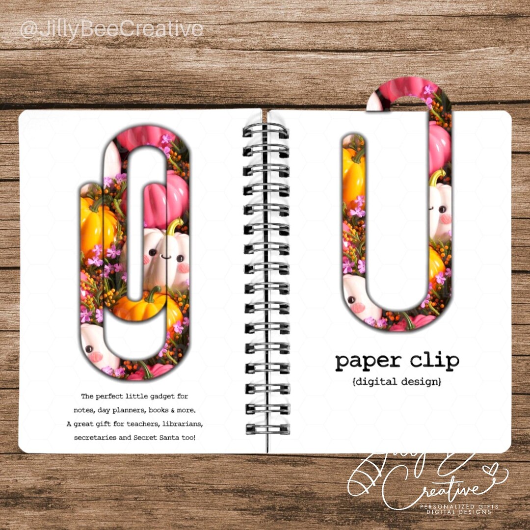 Paperclip Sublimation Design, Png File for Sublimation Blank, Halloween ...