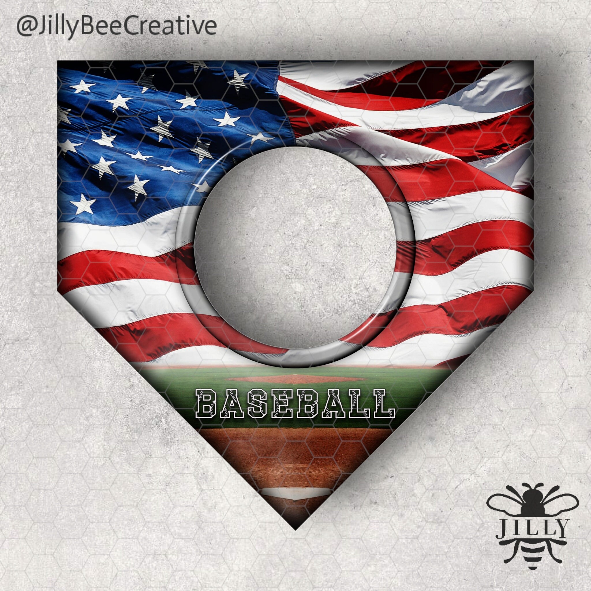 DIGITAL DESIGN Baseball Home Plate Blank for Sublimation - Etsy