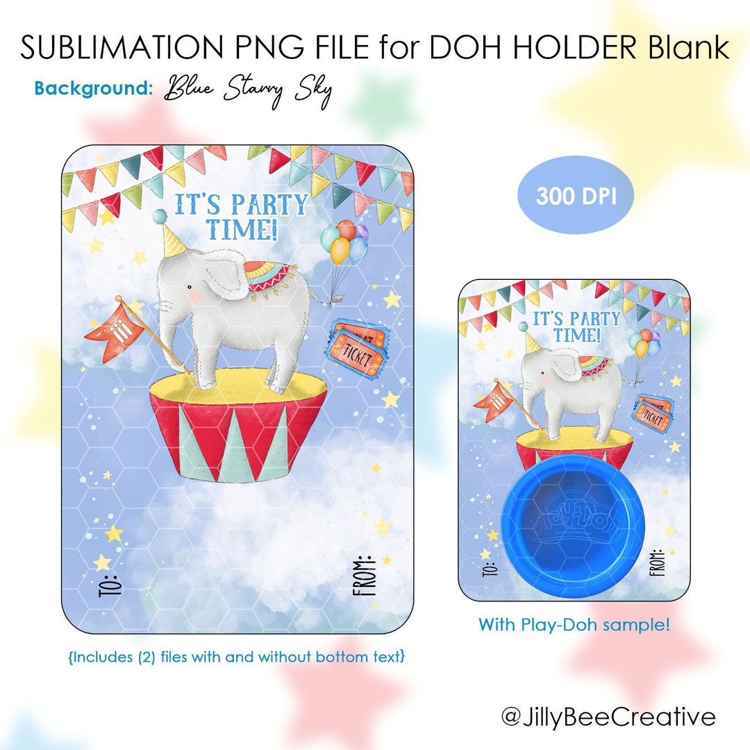 DIGITAL DESIGN | Valentine Play-doh Holder | Party Time | Circus ...