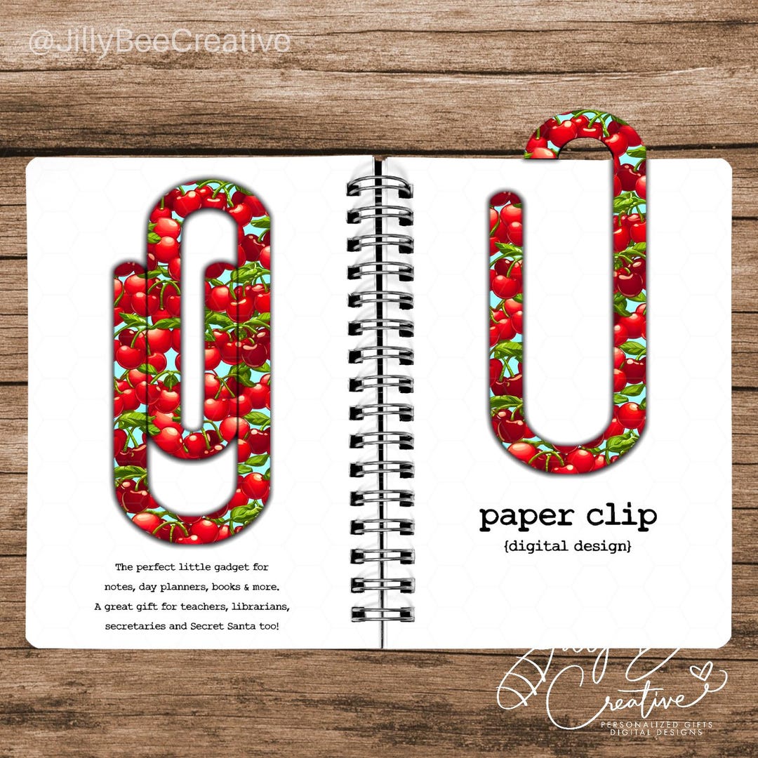 Paperclip Sublimation Design, Png File for Sublimation Blank, Juicy ...