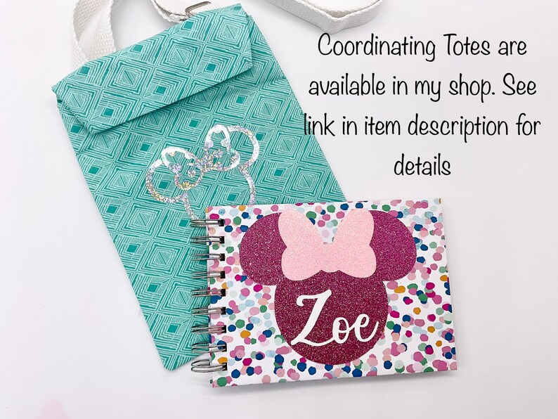 Disney Autograph Book Glitter Minnie Mouse Photo Album - Etsy