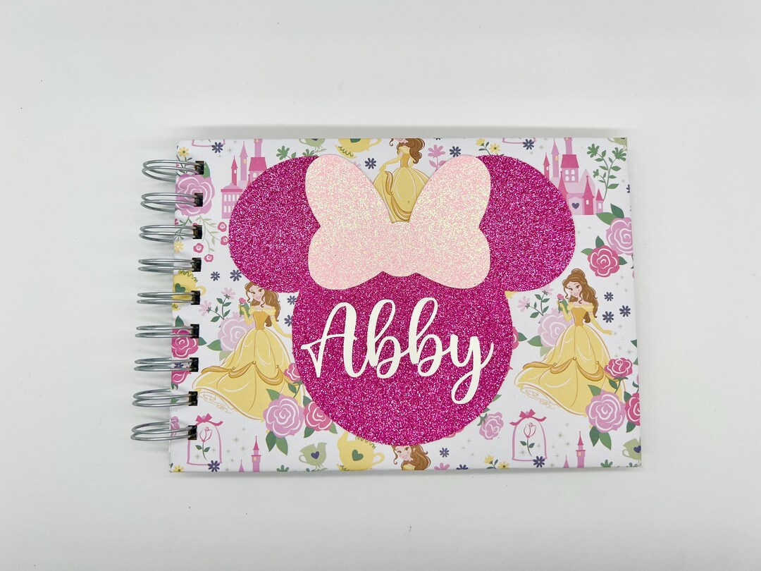 Disney Autograph Book, Belle, Disney Princess, Personalized, Disney ...