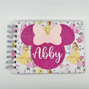 Disney Autograph Book, Belle, Disney Princess, Personalized, Disney ...