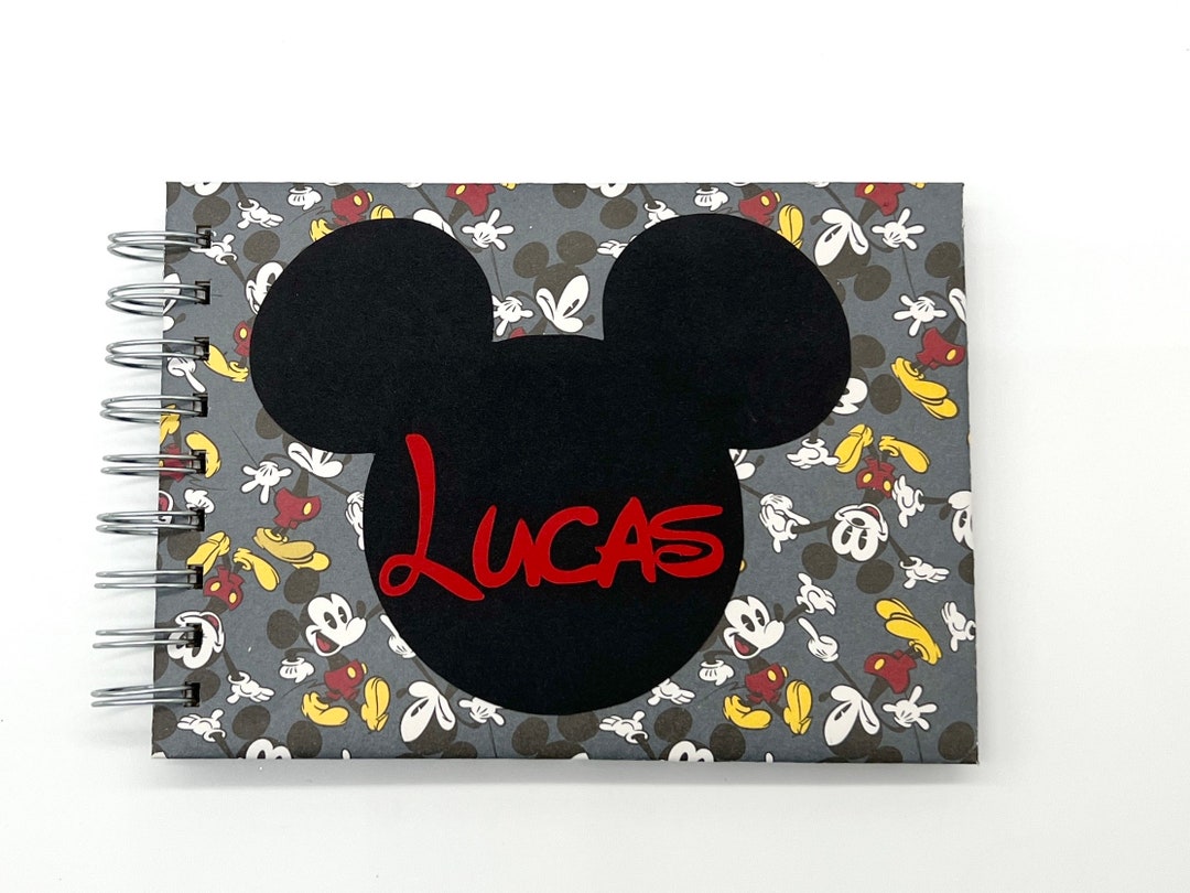 Personalized Autograph Book Mickey Mouse Disney World - Etsy
