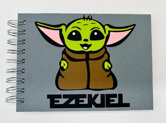 Disney Autograph Book Baby Yoda Inspired Star Wars - Etsy