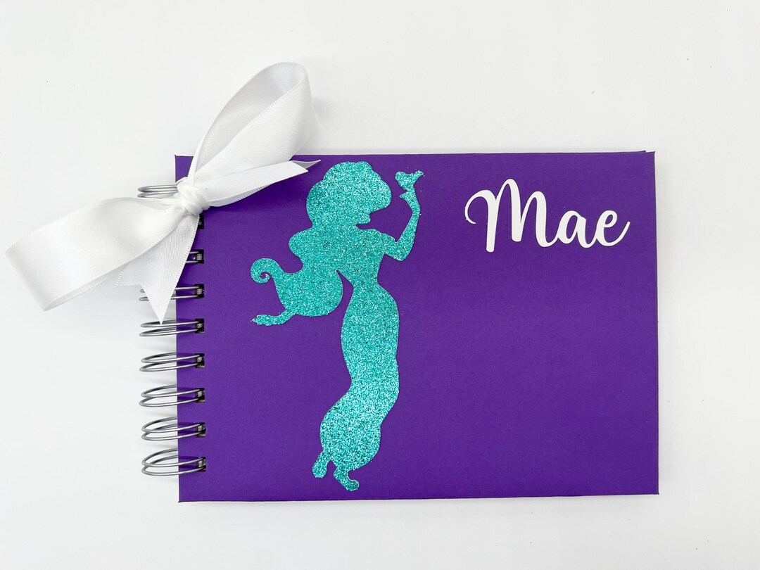 Disney Autograph Book Jasmine Disney Princess Personalized Disney World ...