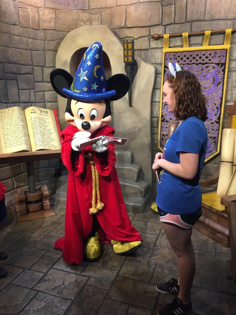 Personalized Autograph Book Mickey Mouse Disney World - Etsy