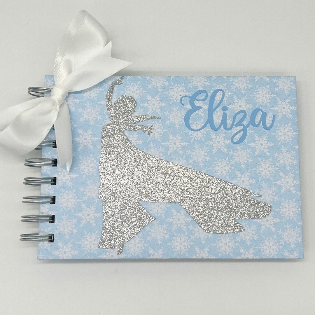 Elsa Autograph Book, Disney Princess, Personalized, Disney World ...