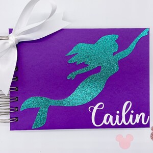 Disney Autograph Book Ariel the Little Mermaid Disney Princess - Etsy