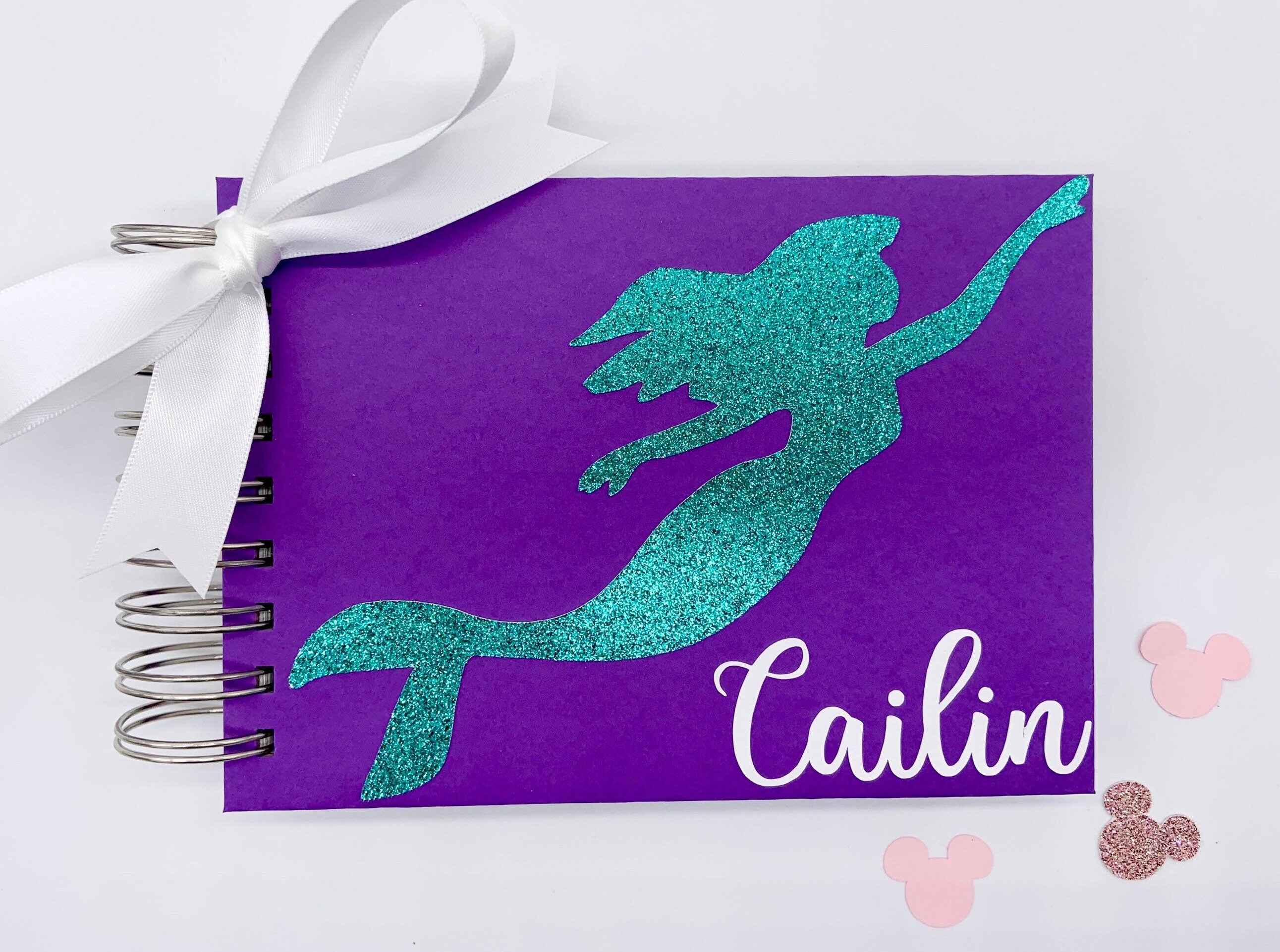 Disney Autograph Book Ariel the Little Mermaid Disney Princess | Etsy