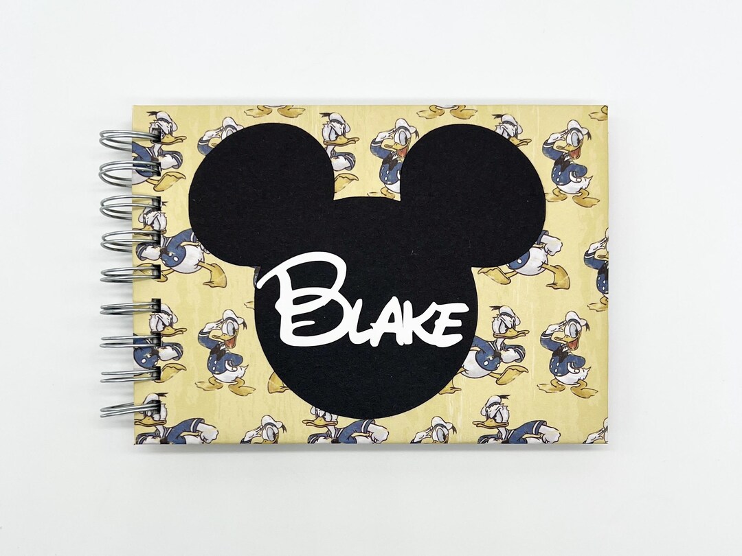 Disney Autograph Book, Donald Duck, Photo Album, Memory Book, Signature ...