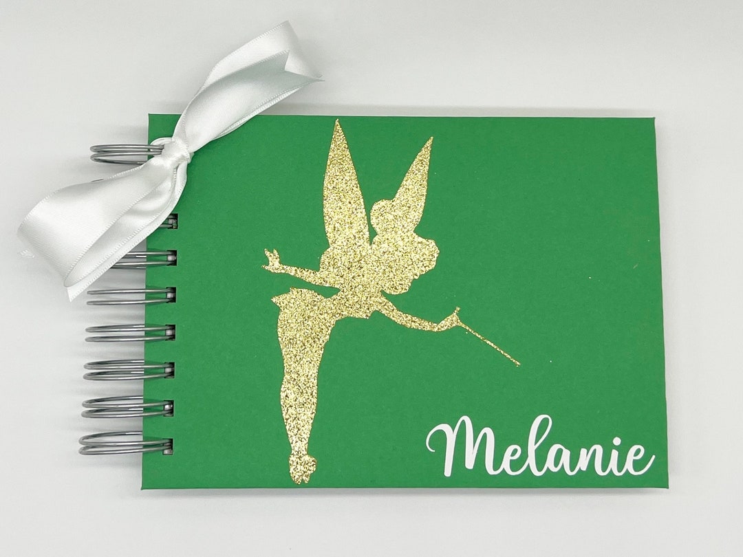 Tinkerbell Autograph Book, Personalized, Disney World, Disneyland ...