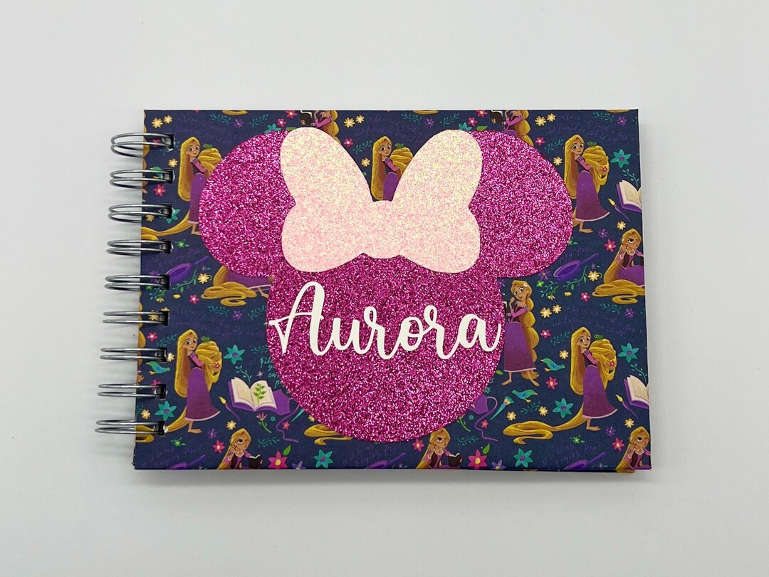 Personalized Rapunzel Disney Autograph Book, Rapunzel, Disney Princess ...