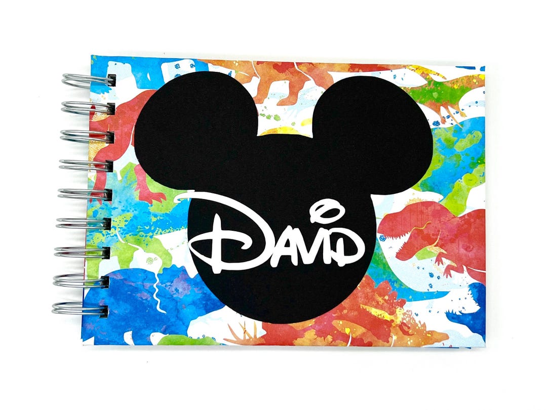 Personalized Autograph Book Mickey Mouse, Disney World, Disneyland ...
