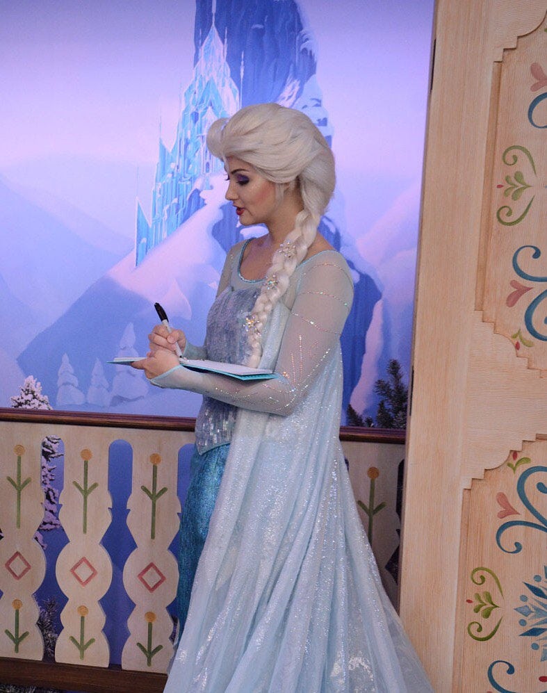 Elsa Autograph Book, Disney Princess, Personalized, Disney World ...