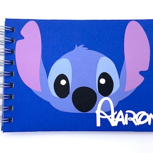 Personalized Stitch Autograph Book, Disney World, Disneyland, Memory ...