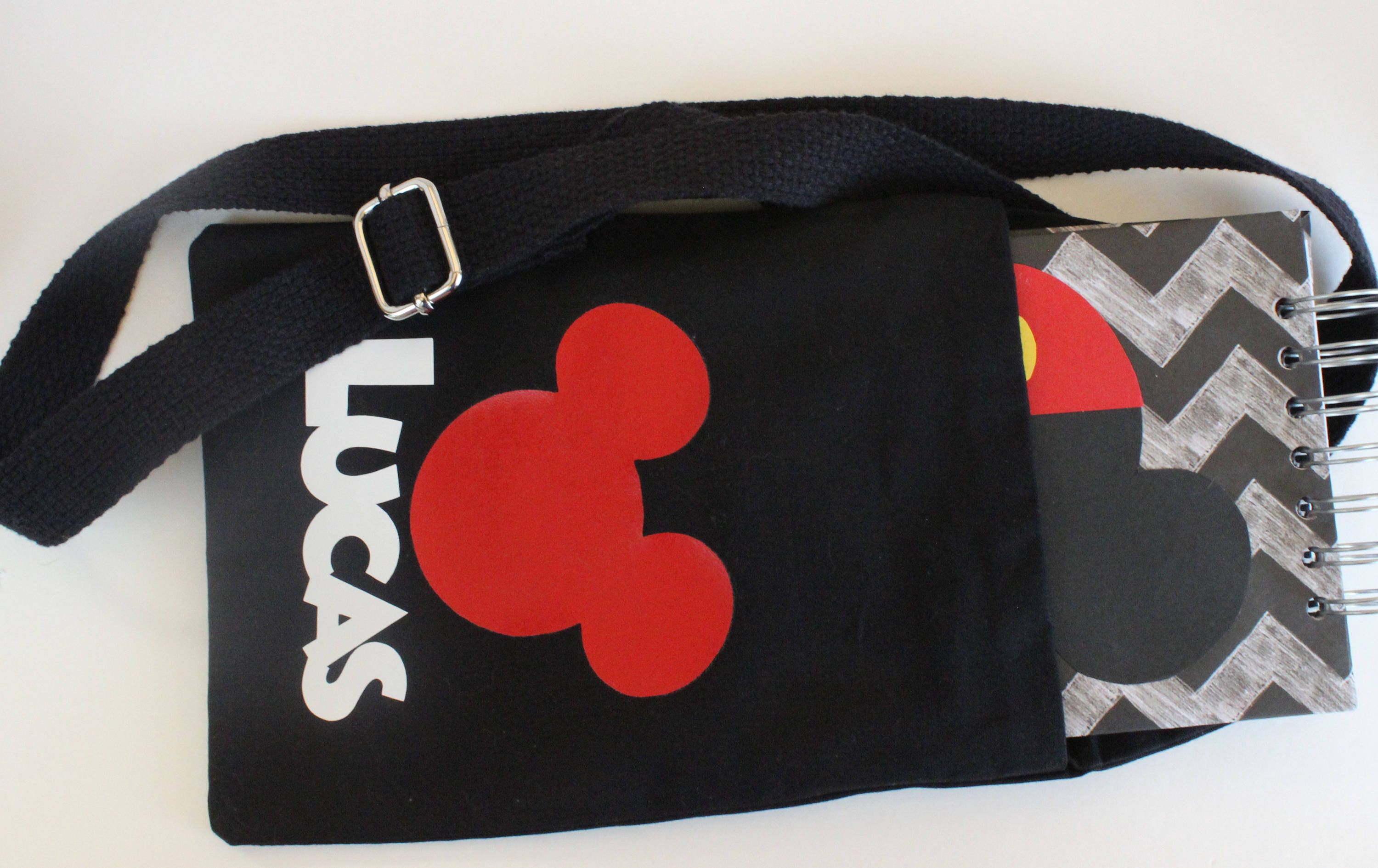 Tote Bag for Disney Autograph Book Personalized Solid Black - Etsy