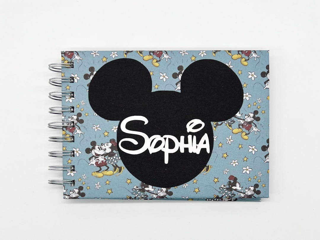 Disney Autograph Book, Mickey and Minnie Mouse, Photo Album, Memory ...