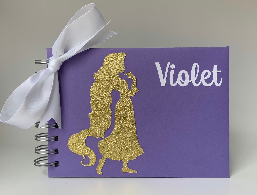 Disney Autograph Book Rapunzel, Disney Princess, Personalized, Disney ...