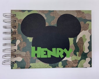 Disney Autograph Book Personalized Mickey Mouse Classic | Etsy