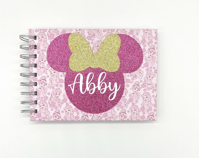Disney Autograph Book, Disney Princess, Personalized, Disney World ...