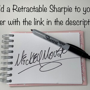 Sleeping Beauty Autograph Book Princess Aurora Disney Princess - Etsy