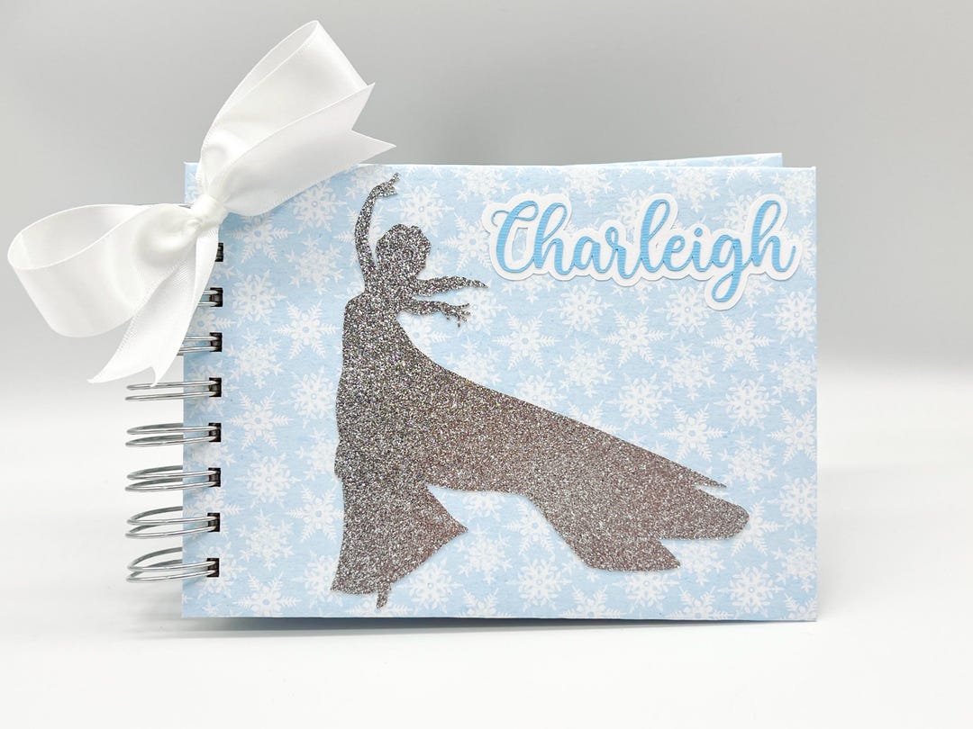 Elsa Autograph Book, Disney Princess, Personalized, Disney World ...