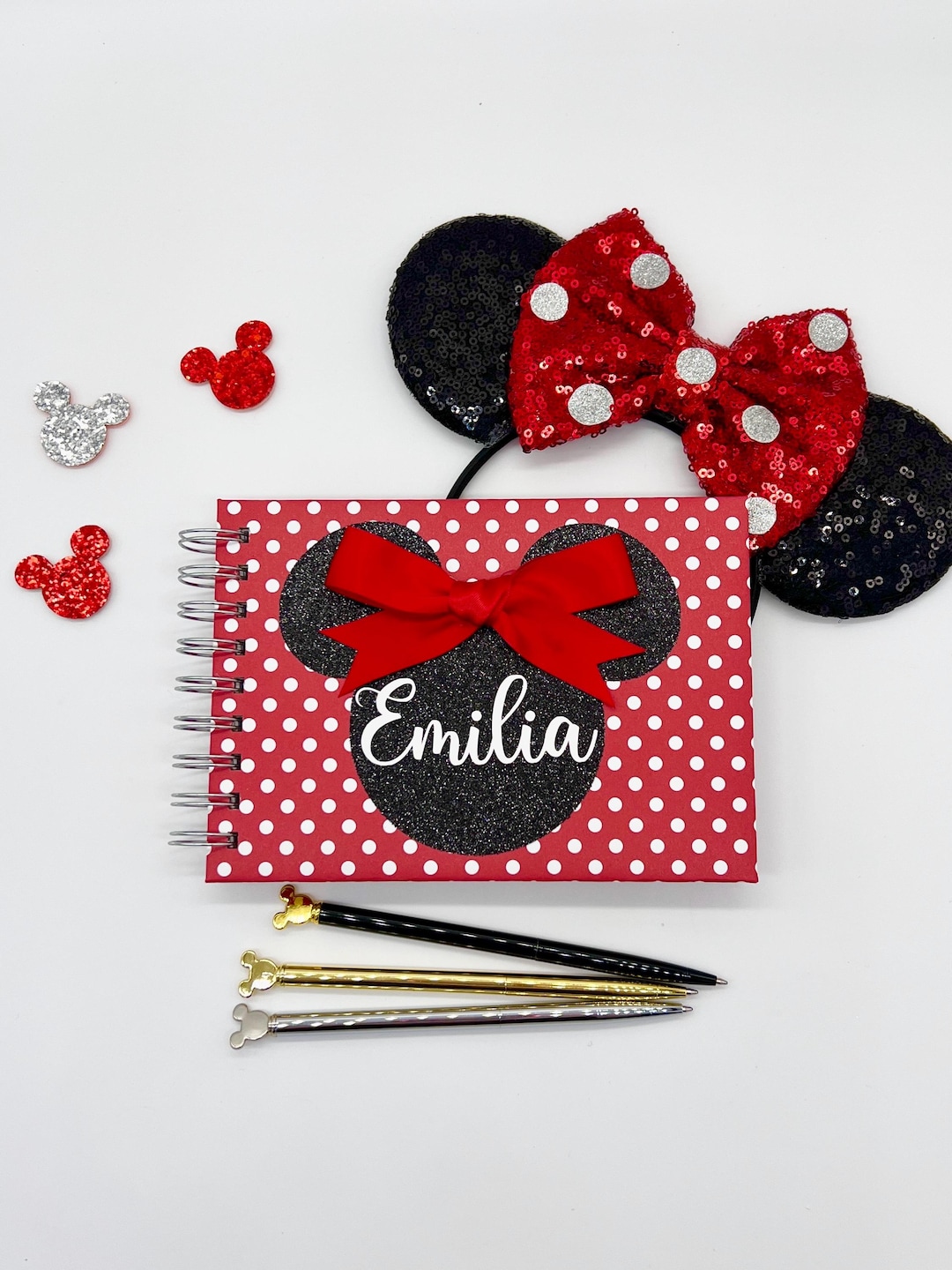 Personalized Minnie Autograph and Photo Book, Disney World Character ...