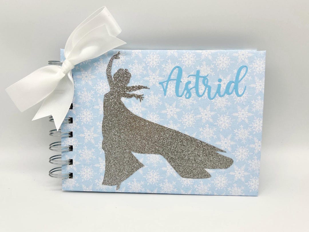 Elsa Autograph Book, Disney Princess, Personalized, Disney World ...