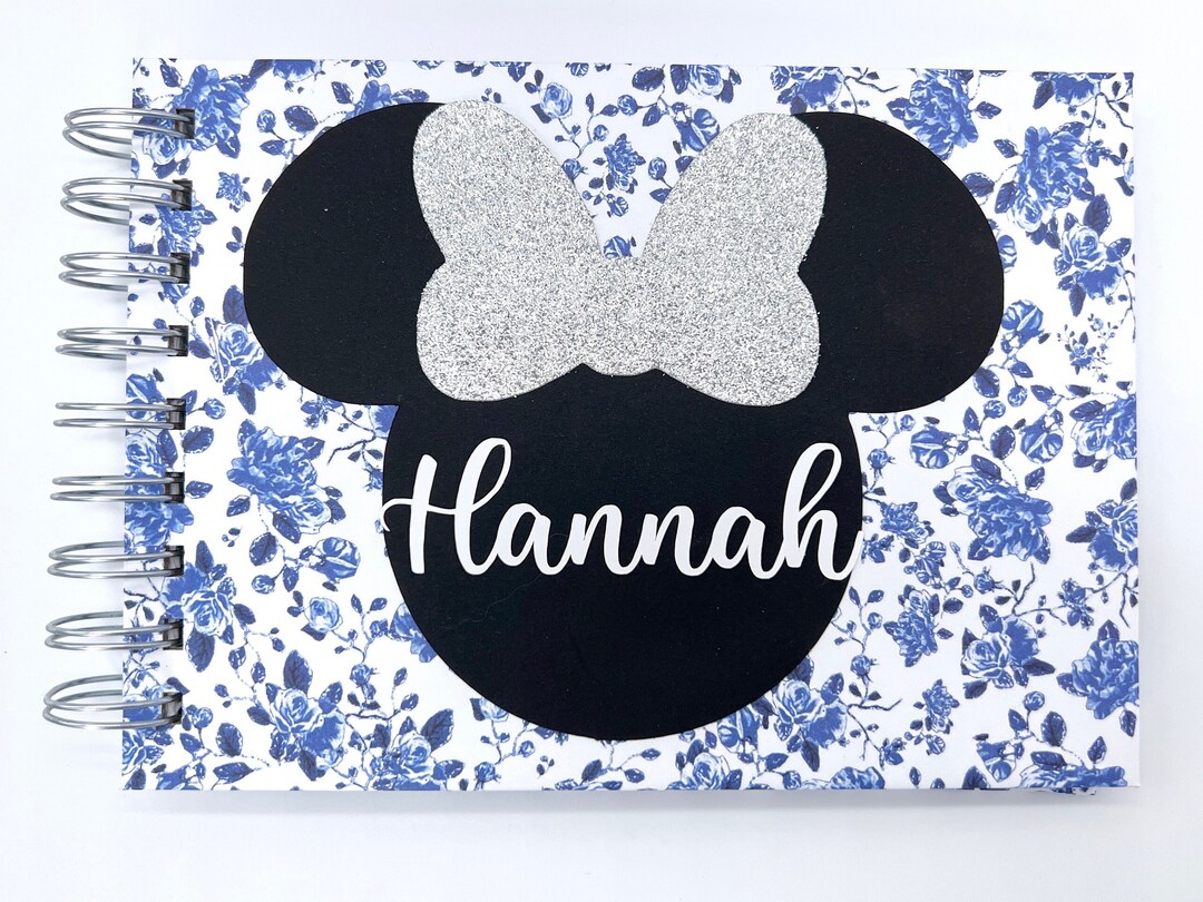 Disney Autograph Book, Glitter Minnie Mouse, Photo Album, Memory Book ...