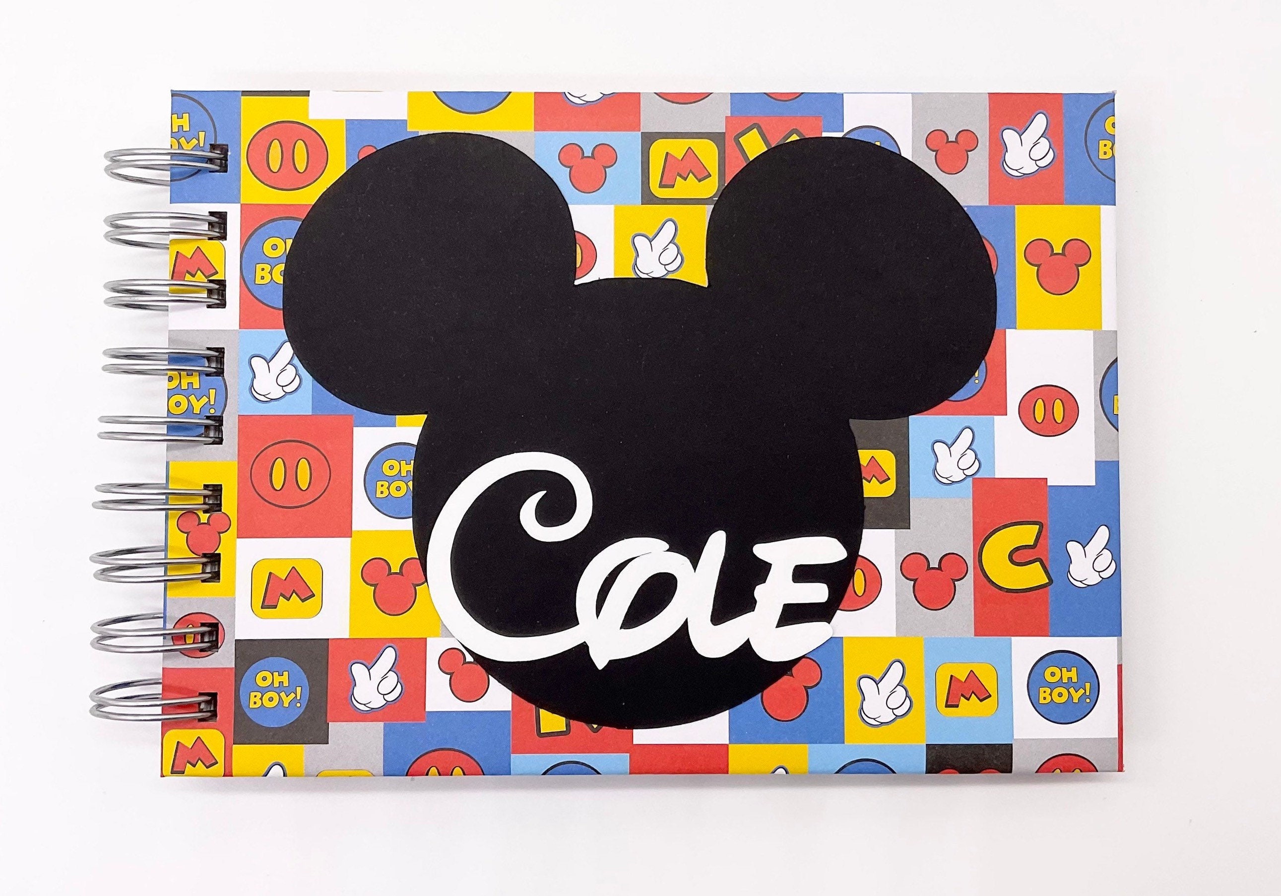 Personalized Autograph Book Mickey Mouse Disney World - Etsy