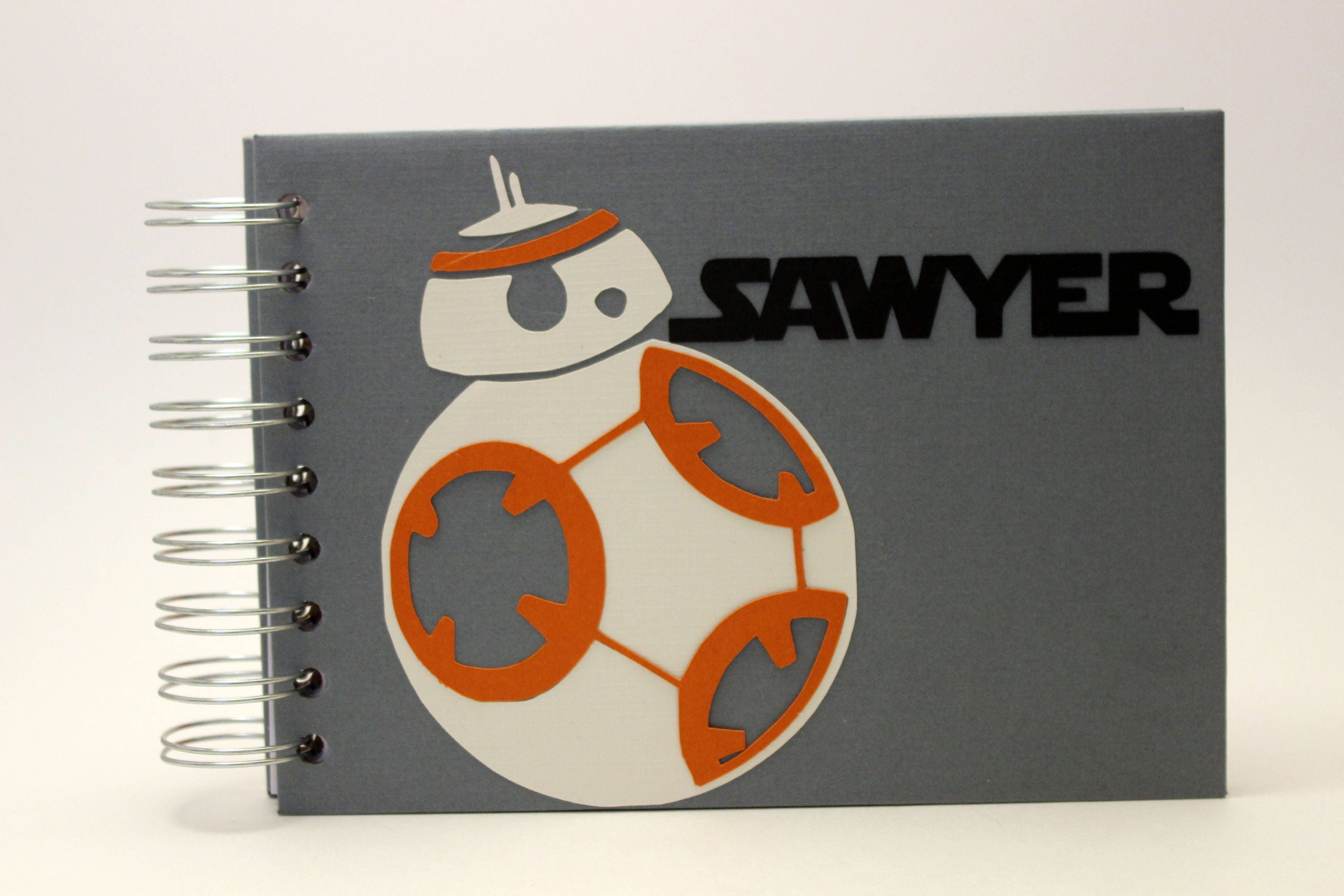Disney Autograph Book BB-8 Inspired Star Wars BB8 Personalized | Etsy