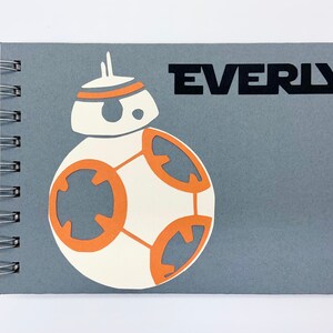 Disney Autograph Book BB-8 Inspired Star Wars BB8 Personalized - Etsy