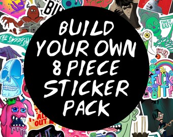 Build Your Own Sticker Pack - Etsy