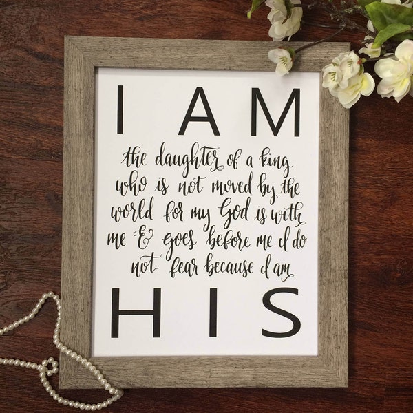 I Am His - Etsy