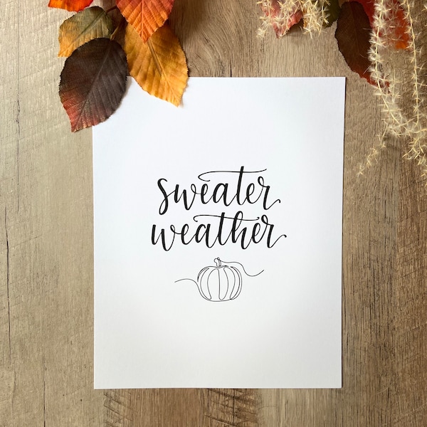 Weather Calligraphy - Etsy